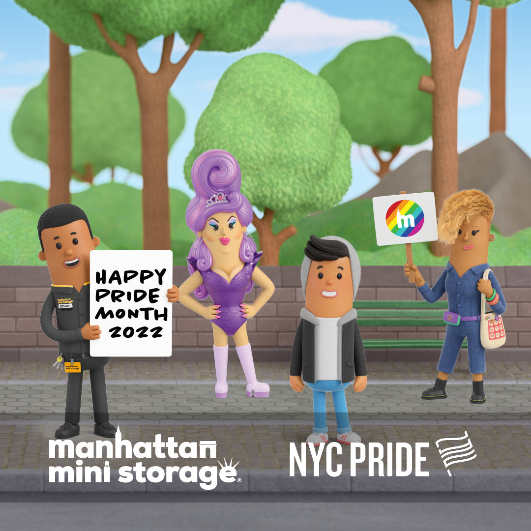 Official Storage Provider of NYC Pride | Manhattan Mini Storage